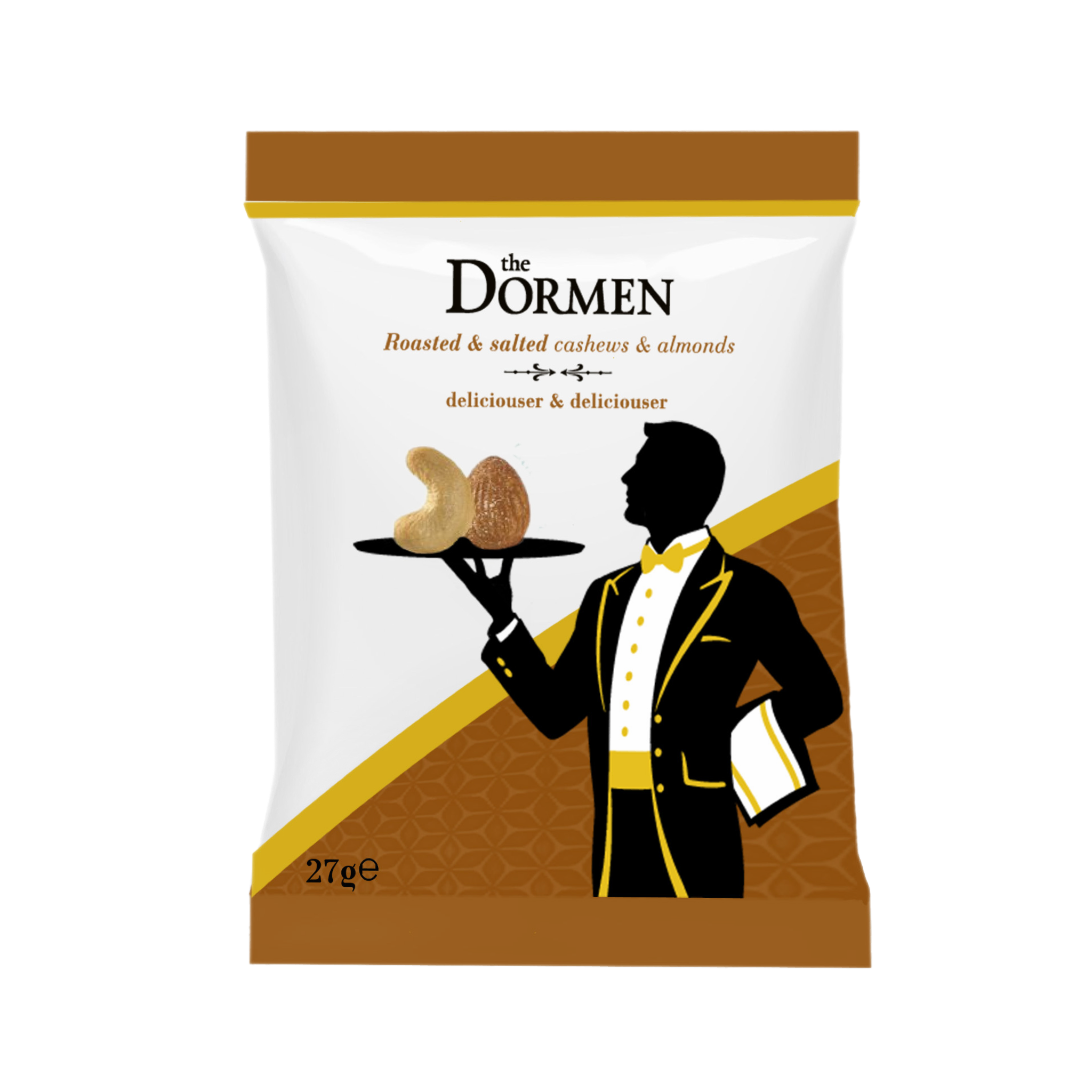 Cashews & Almonds Mini Snack Pack 80 x 27g – The Dormen Food Company